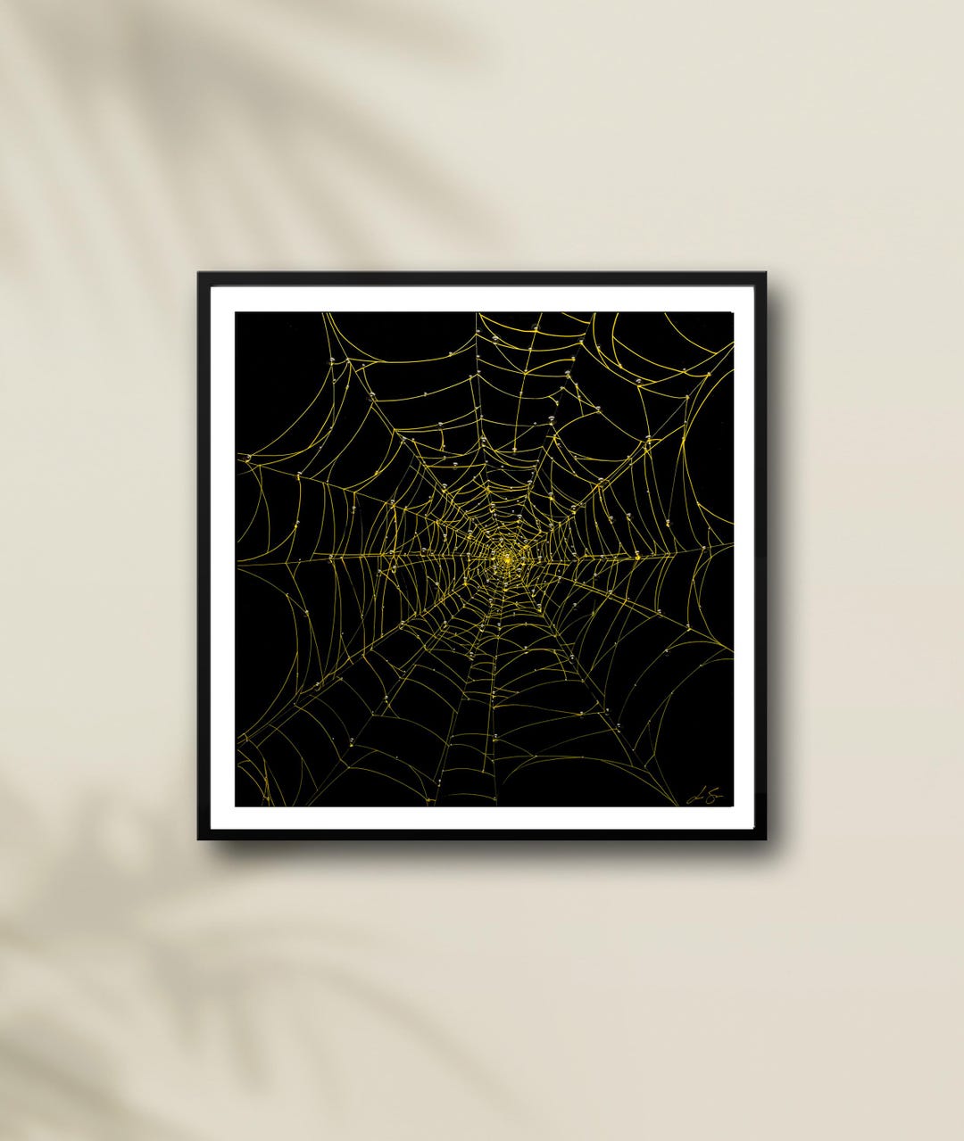 Halloween Spider Web Painting, Spider Web Art, Morning Dew, Halloween ...