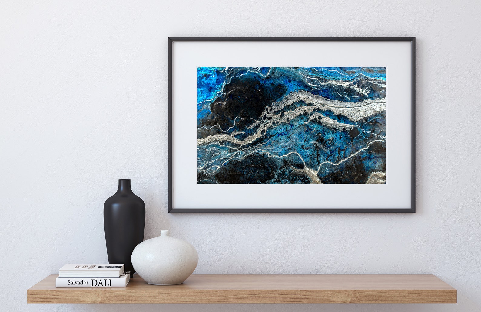 Ocean Wall Art Abstract Ocean Art Print Ocean Art Abstract | Etsy