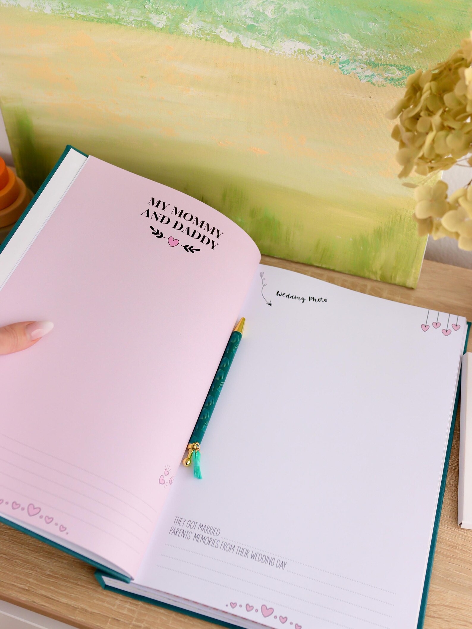 Personalized Baby Memory Book – Custom Keepsake Journal for Birth to 6 ...