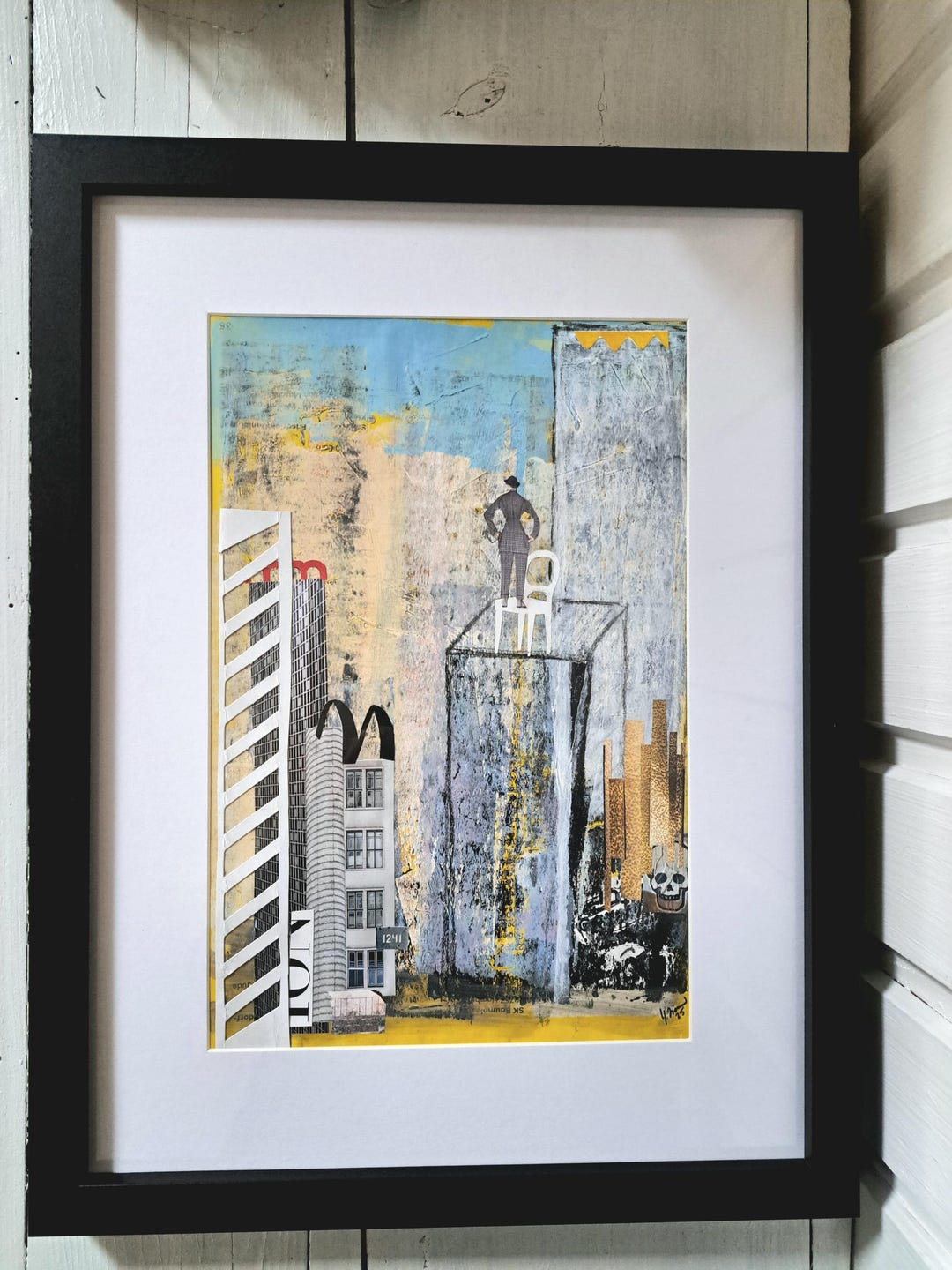 Original Collage, Collage Art, Mixed Media Collage, Original Artwork ...