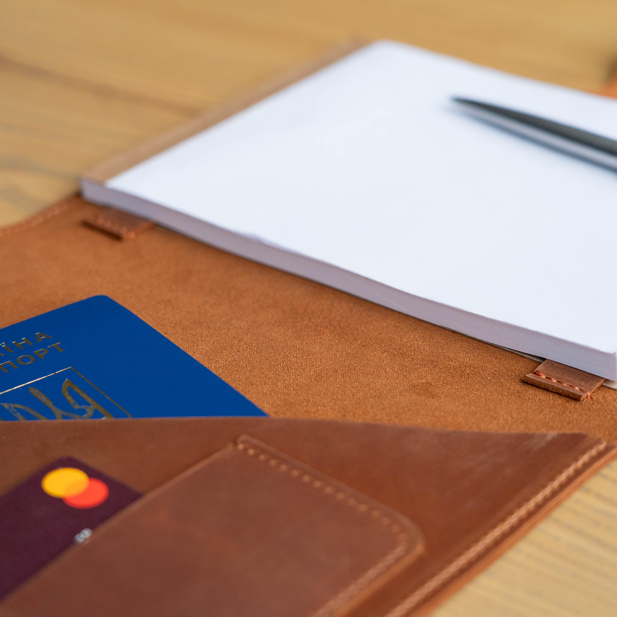 Custom Leather Notepad Cover, Personalized Notepad Cover, Leather ...