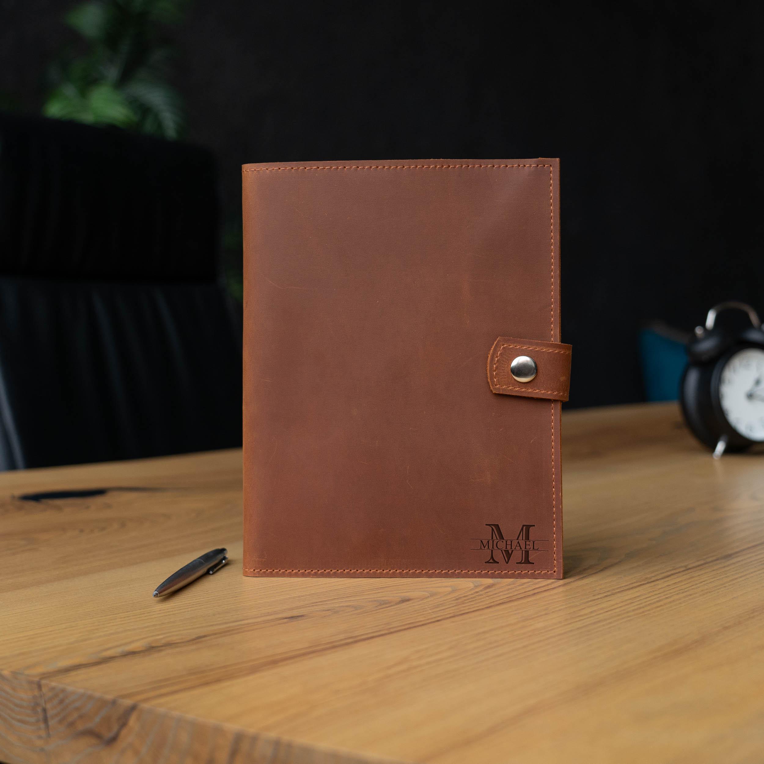 Custom Leather Notepad Cover, Personalized Notepad Cover, Leather ...