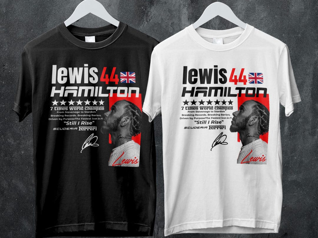 Lewis Hamilton T-shirt Ferrari Season 2025 Racing Gift for Men and ...