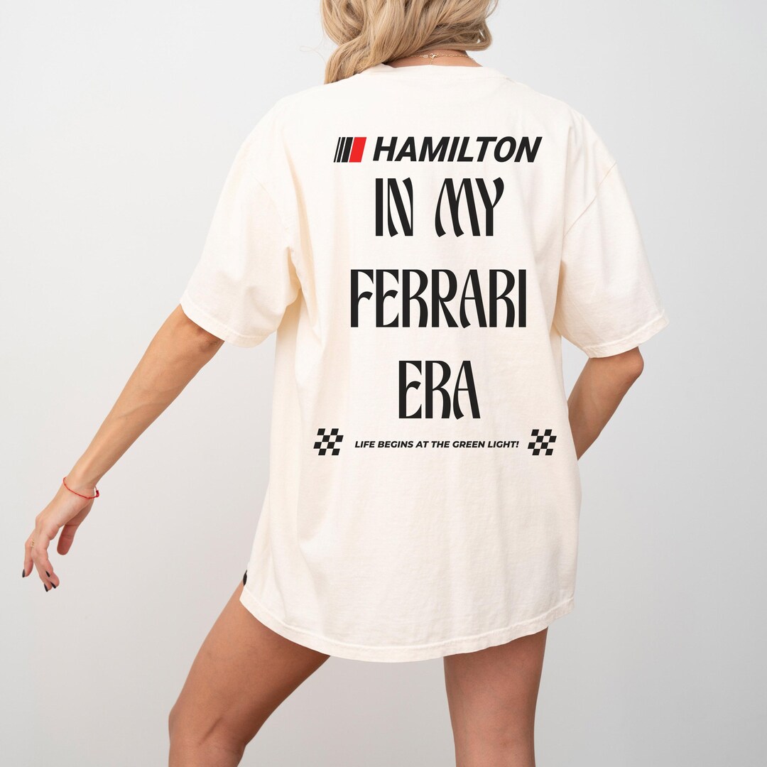 Formula 1, Lewis Hamilton, Ferrari Era Unisex Shirt, Ferrari Merch ...
