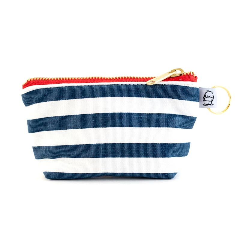 Stripe Fabric Coin Purse - Etsy