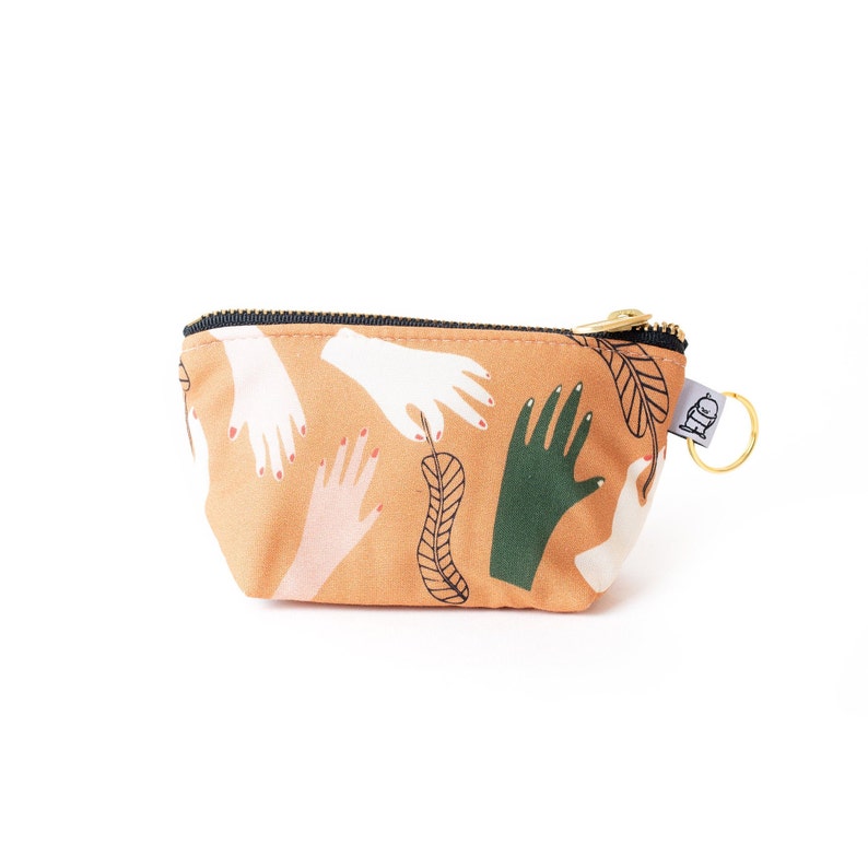 Hand Coin Purse Change Purse With Key Ring-small - Etsy