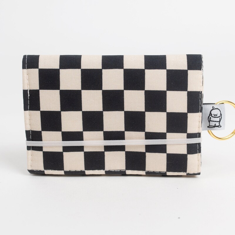 Checkered Wallet - Etsy
