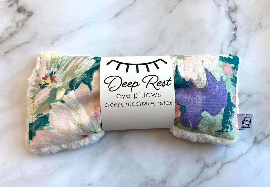 Weighted Eye Pillow, Deep Rest Eye Pillow Relaxation Eye Mask Spa Gift ...