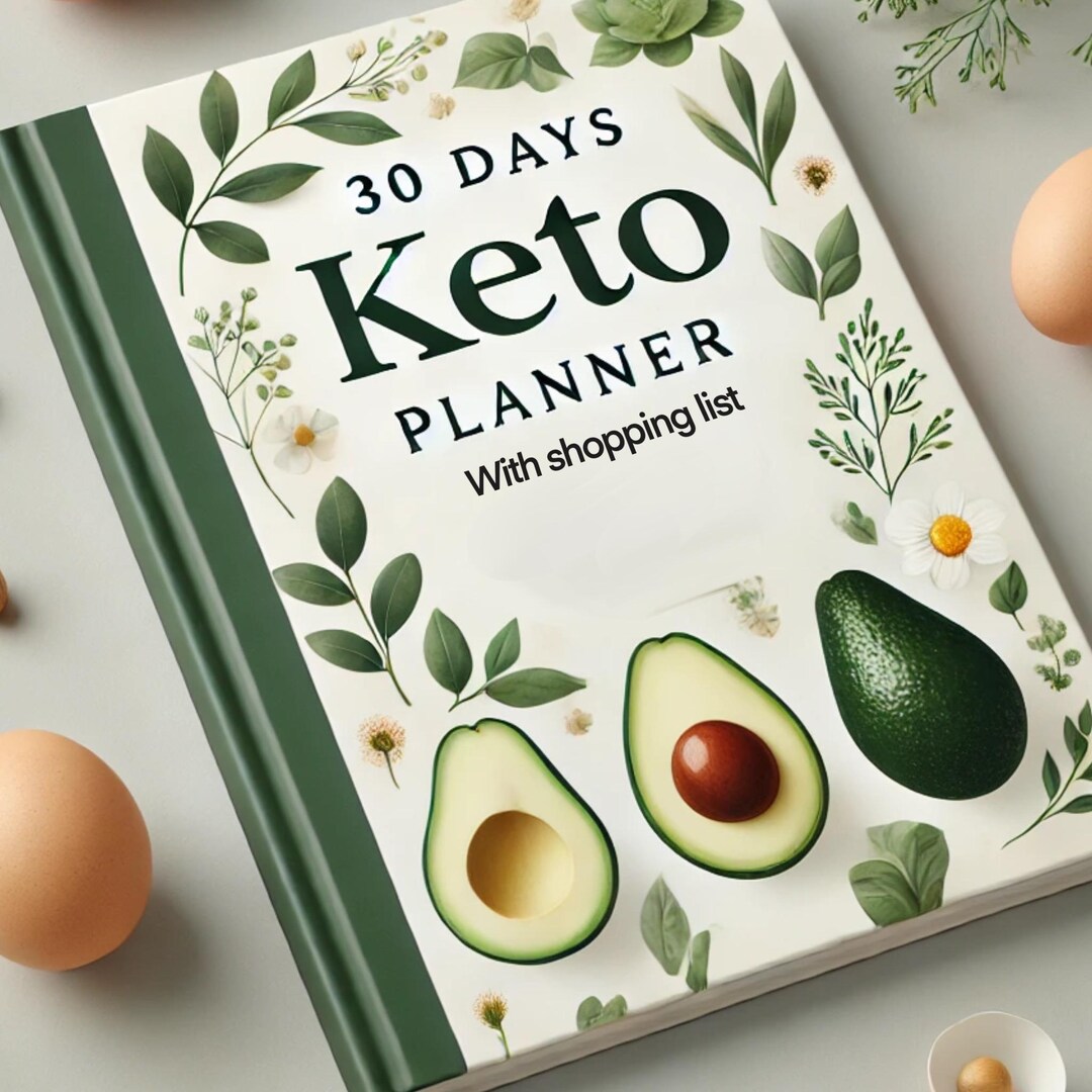 30-day Keto Meal Plan + Complete Shopping List | Easy & Delicious Low ...