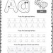 Alphabet Tracing A-Z Worksheets (upper & Lower Case) - Etsy