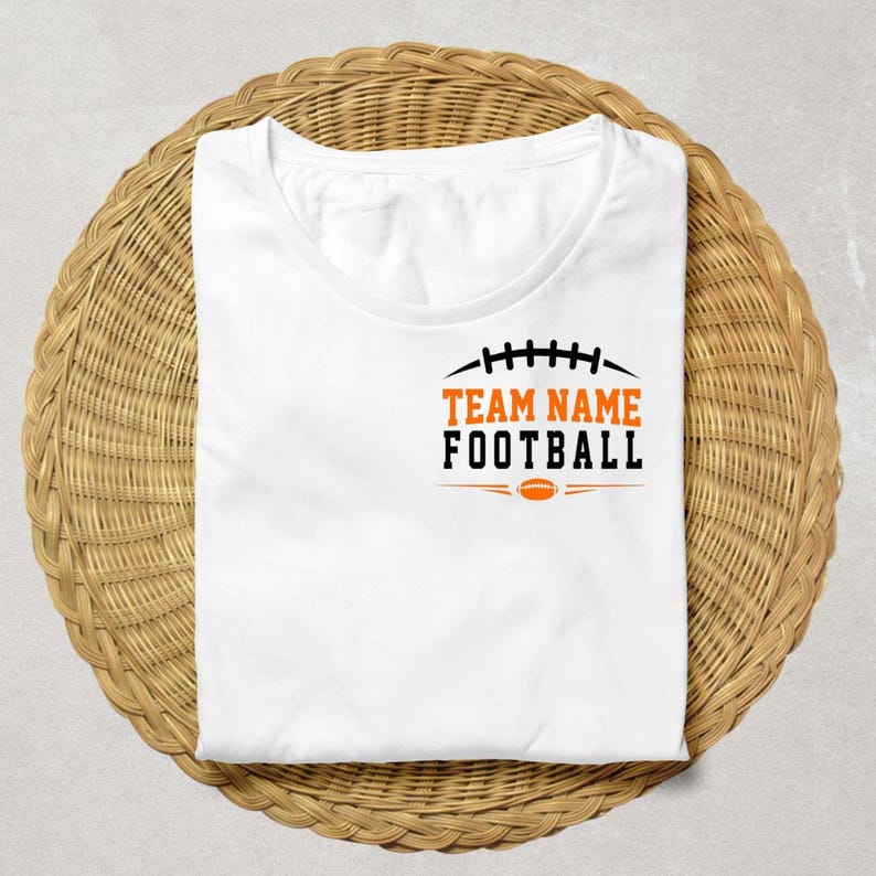 Custom Football Team Logo PNG Design, Personalized Football Graphics ...