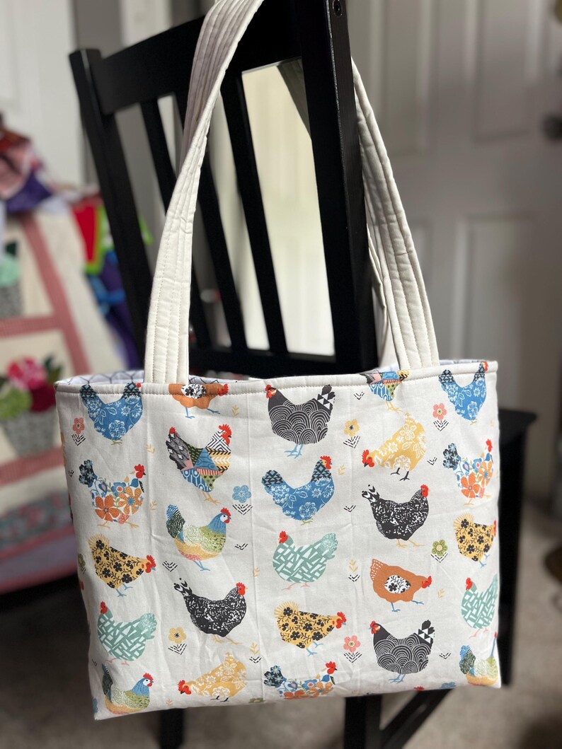 Chicken Tote Bag, Shoulder Bag, Purse - Etsy
