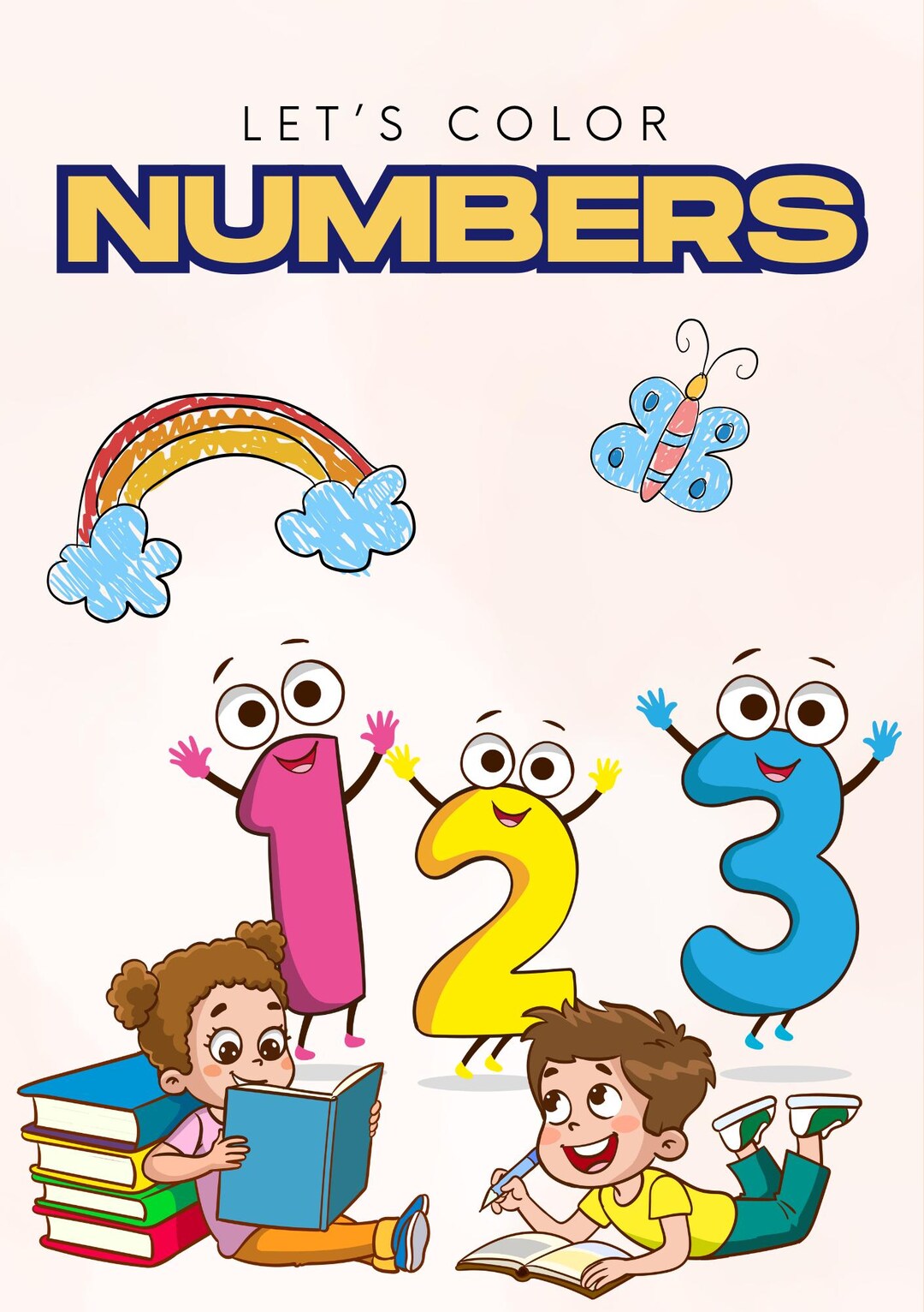 Color the Numbers 1–10 | Fun Number Coloring Pages for Kids | Printable ...