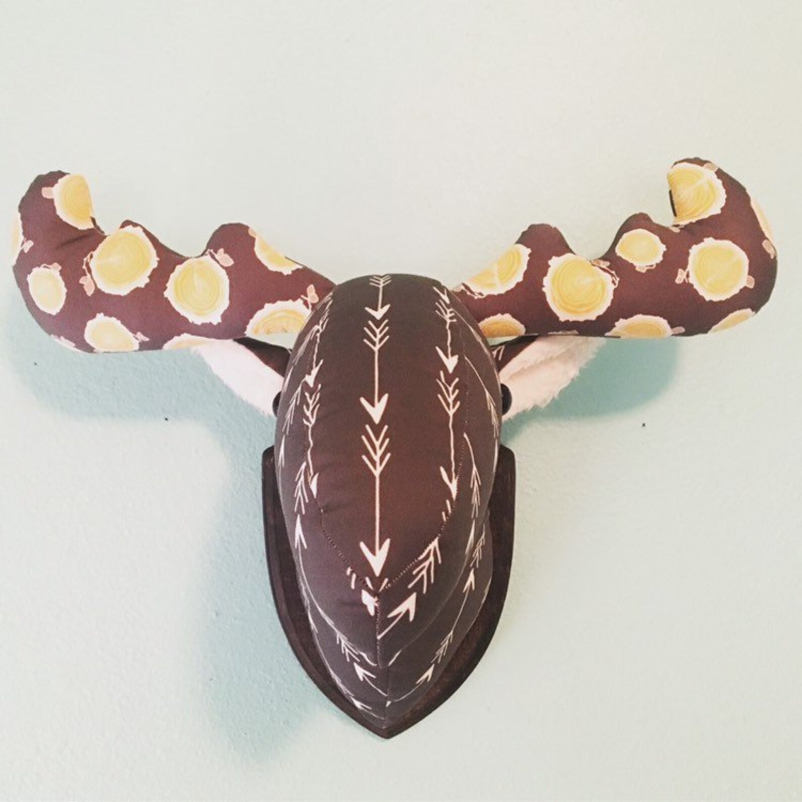 Custom-made Wall-mounted Stuffed Moose Head Faux Taxidermy - Etsy