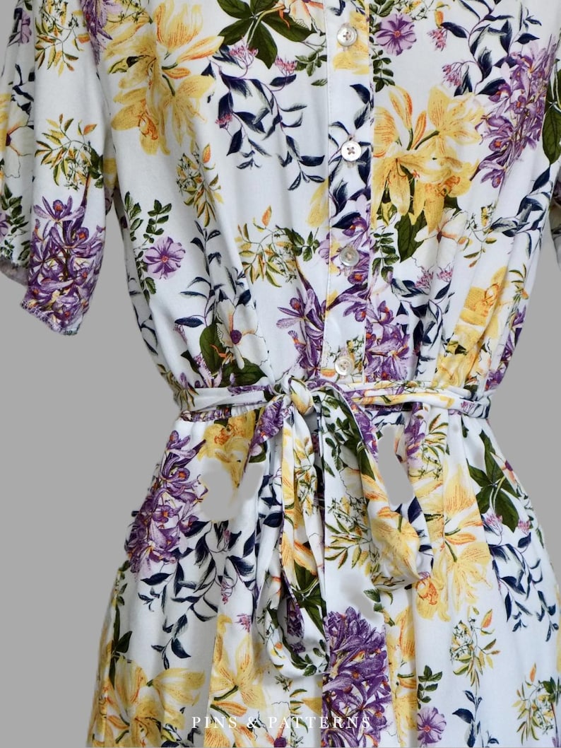 DIY Summer Dress Midi Dress Pattern, Beginners to Advanced, Chic Dress ...