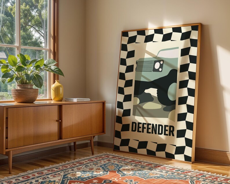 Land Rover Defender 90 Premium Poster - Etsy