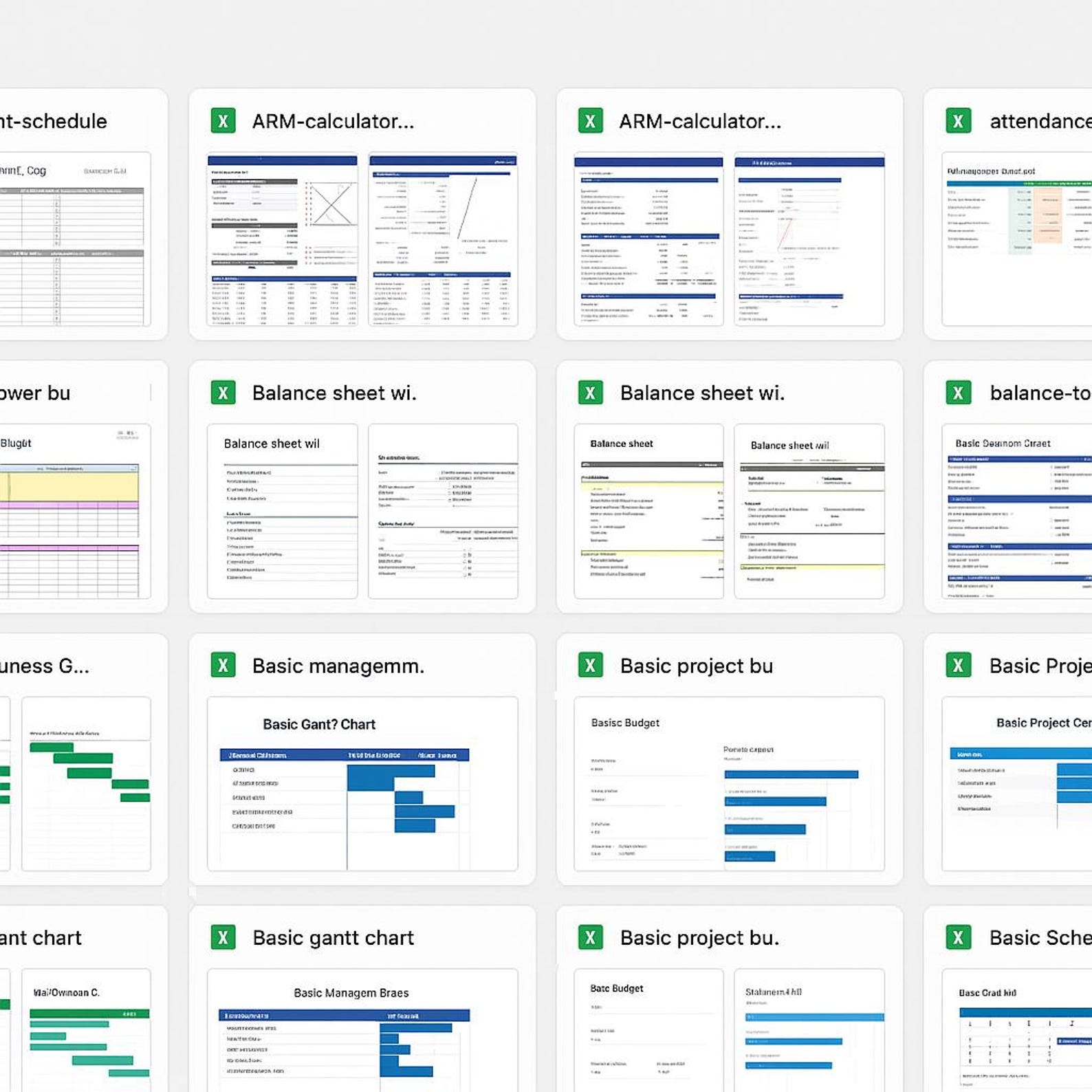 1000+ Excel & Google Sheets Templates | Budget, Planner, Tracker ...