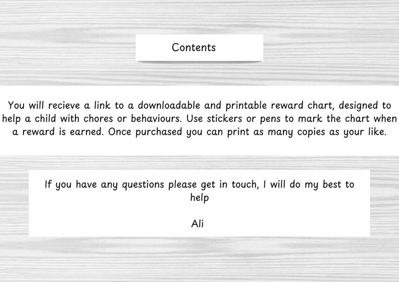 Bing, Routine Reward Chart for Children, Sticker, Chore, Wall Chart ...