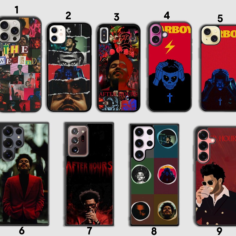 The Weeknd Phone Case for iPhone - Etsy