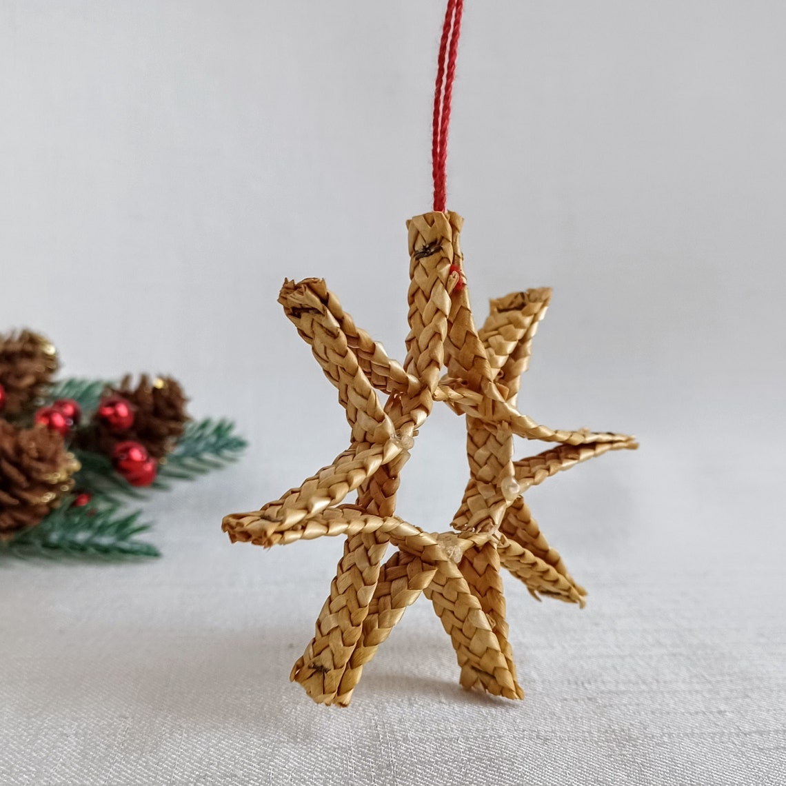 Vintage Swedish Scandinavian Woven Straw Christmas Star - Etsy