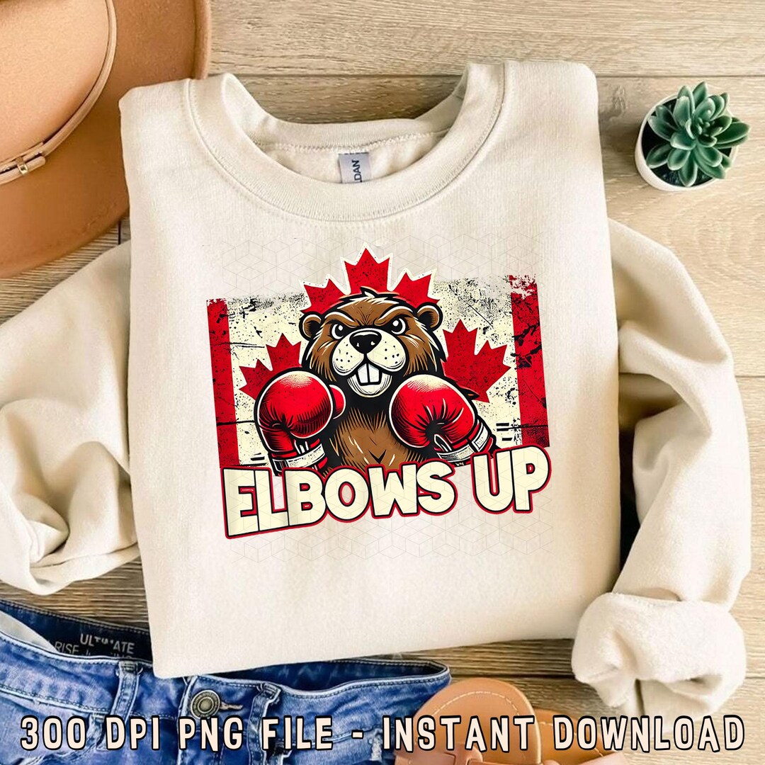 Elbows up Canada PNG, Elbows up PNG, Canadian Hockey Culture, Proud ...