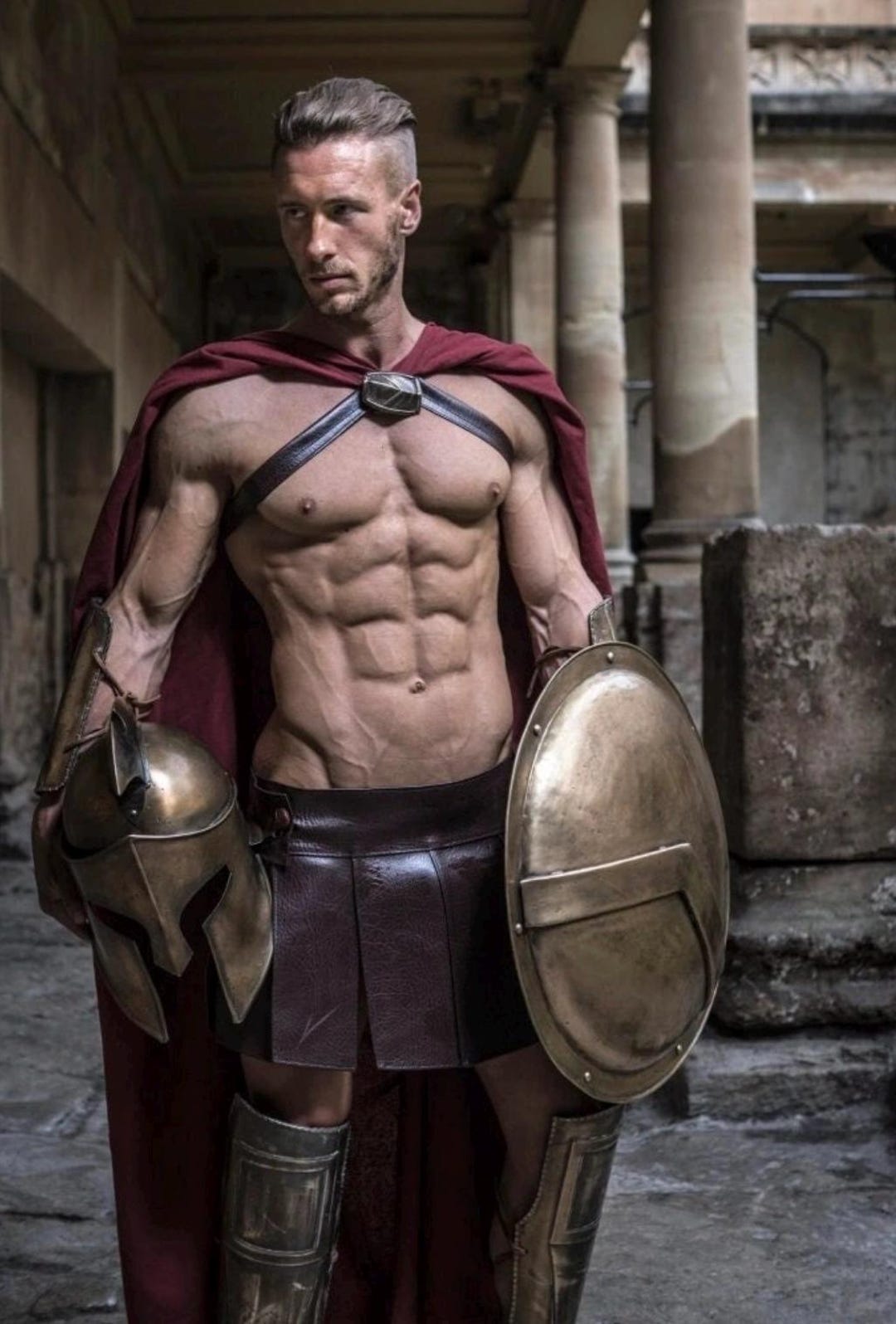 300 Spartan Handcrafted Full Body Armor Set Authentic Spartan Robes ...