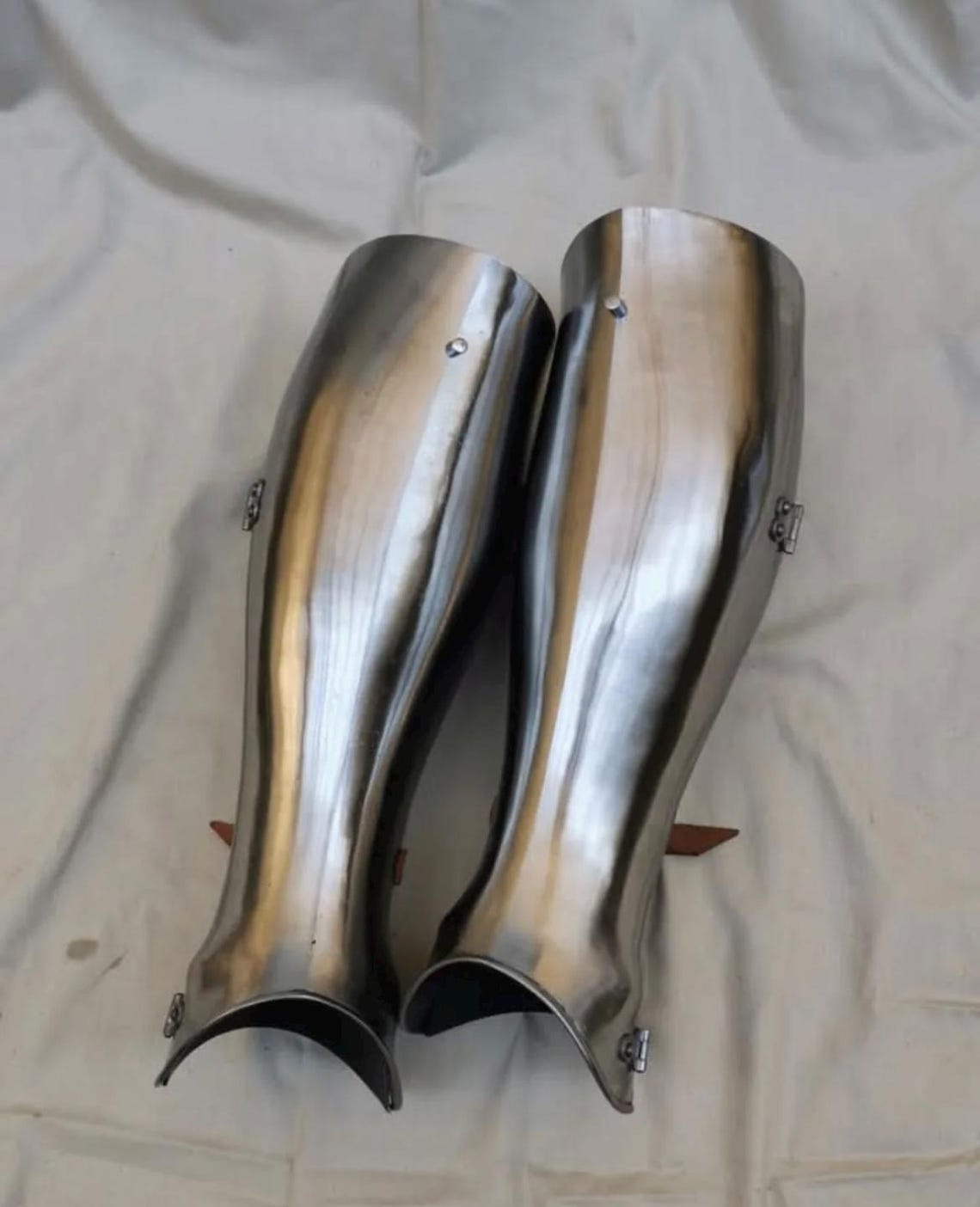 Medieval Full Steel Leg Armor – Handmade Gothic Plate Cuisses, Poleyns ...
