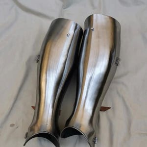 Medieval Full Steel Leg Armor – Handmade Gothic Plate Cuisses, Poleyns ...