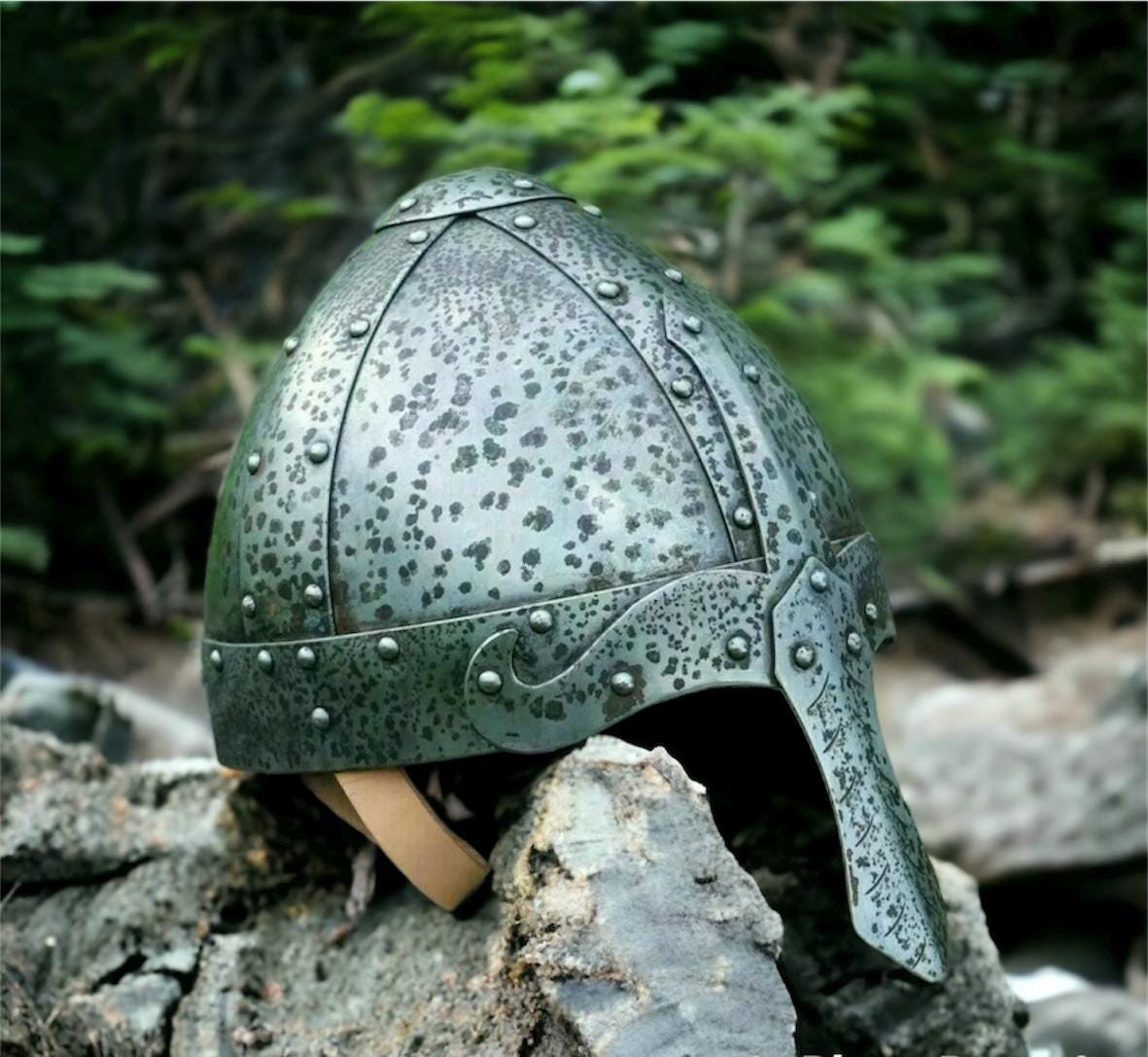 Red Cross Knight Templar Steel Helmet | Perfect for Medieval LARP, Role ...