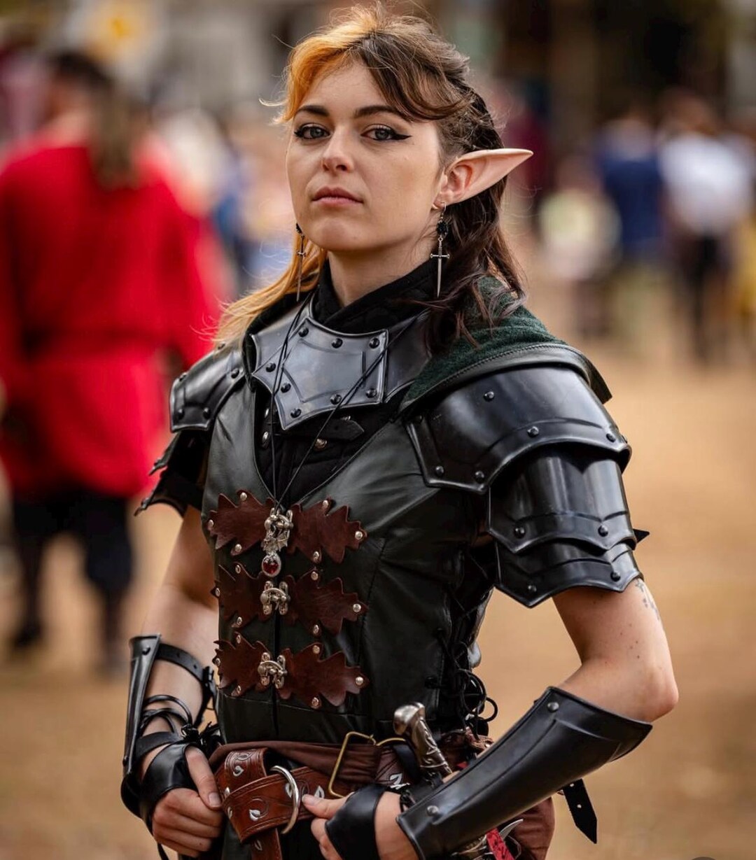 Medieval Lady Warrior Knight Armor Cosplay – LARP Fantasy Battle Suit ...