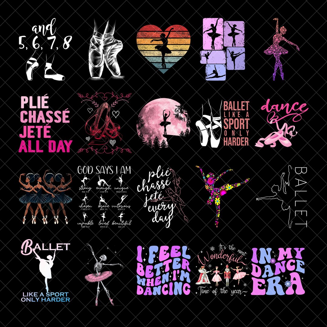 Ballet PNG Bundle, Coquette Aesthetic, Balletcore PNG, Ballet Core Png ...