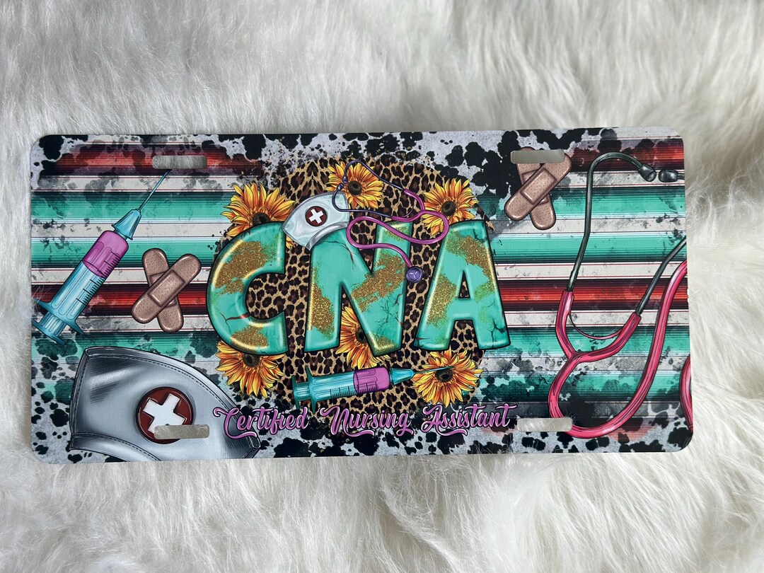CNA License Plate - Etsy