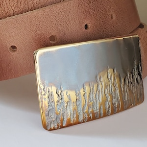 Firefighter Belt Buckle Hand Forged in Fire Unisex Firefighter Gear ...