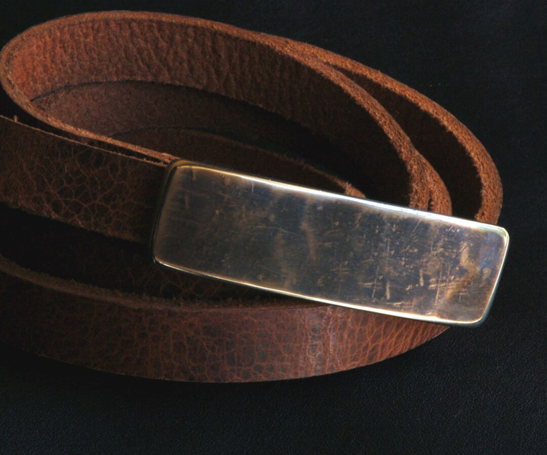 1" Belt and Buckle Set Narrow INTERCHANGEABLE Ladies Belt & Hand Forged ...