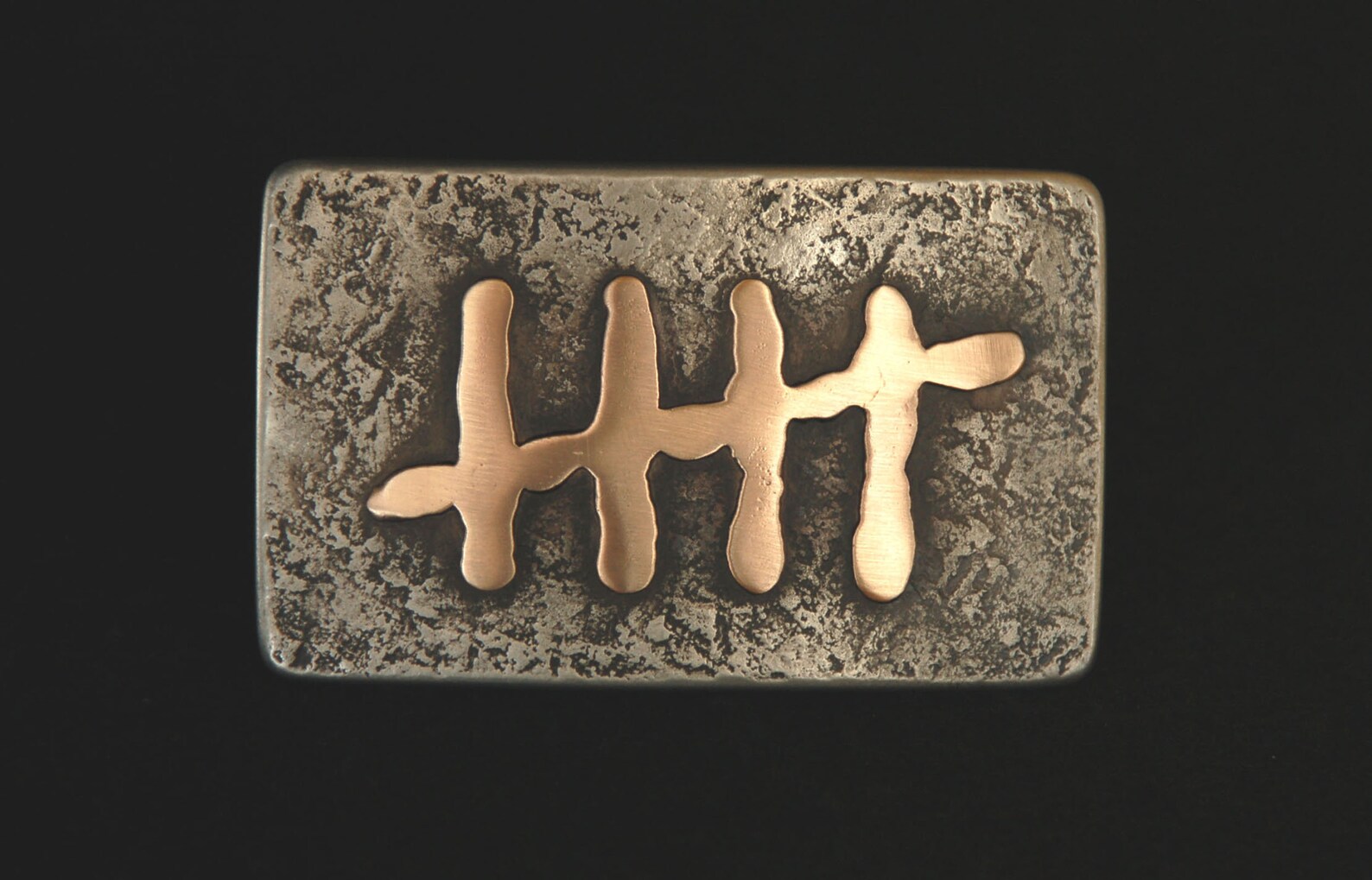 Belt Buckle Set Castaway Tally Marks Work Week Buckle Each Day of the ...