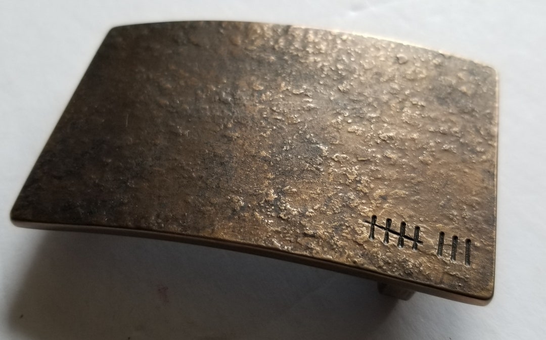 Bronze Anniversary Gift Belt & Buckle Set for Jeans Customized Gifts ...