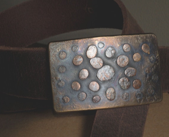 Bronze Belt & Buckle Bronze Anniversary Gift Belt Buckle | Etsy