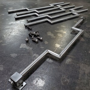 Hand Forged Drawer Pull, Custom Door Hardware, Metal Hardware, Hand ...