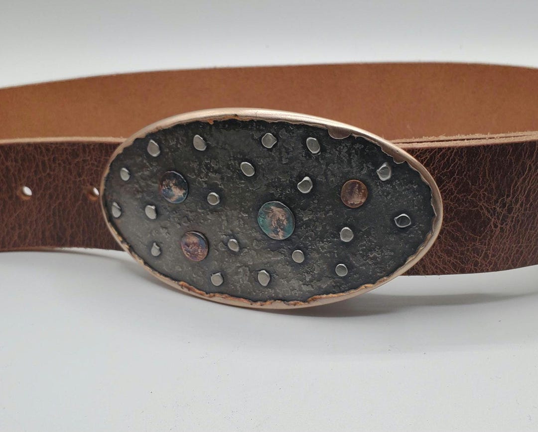 Astronomer's Gift Solar System Belt Buckle & Belt Planets Stars Hand ...