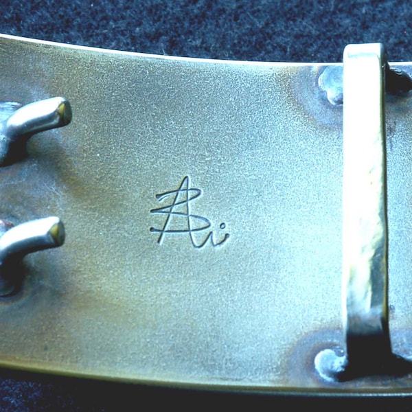 3 Prong Belt Buckle - Etsy