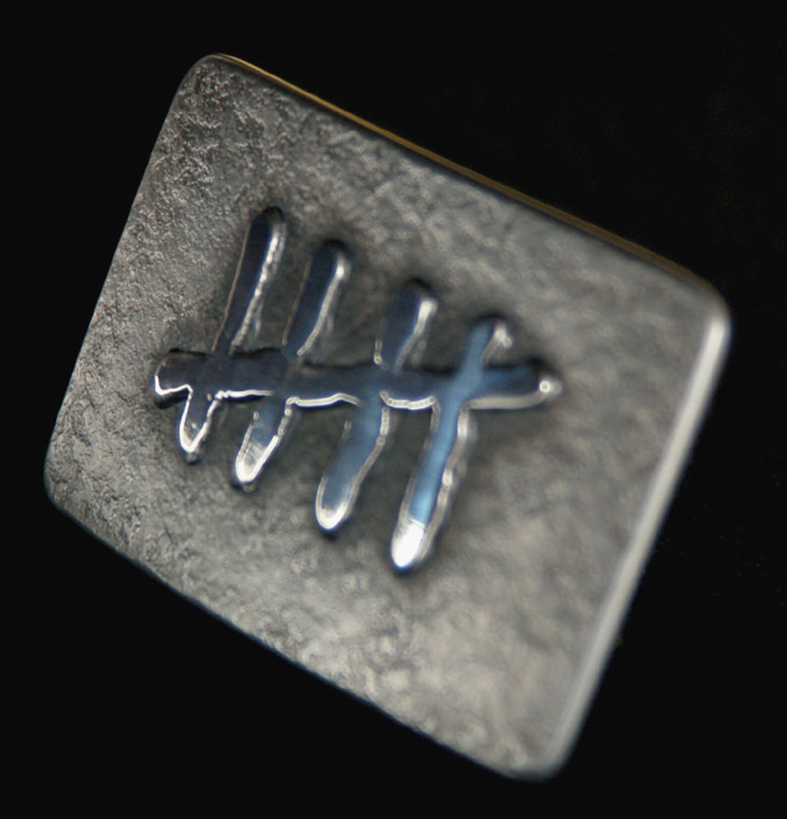 Belt Buckle Set Castaway Tally Marks Work Week Buckle Each Day of the ...