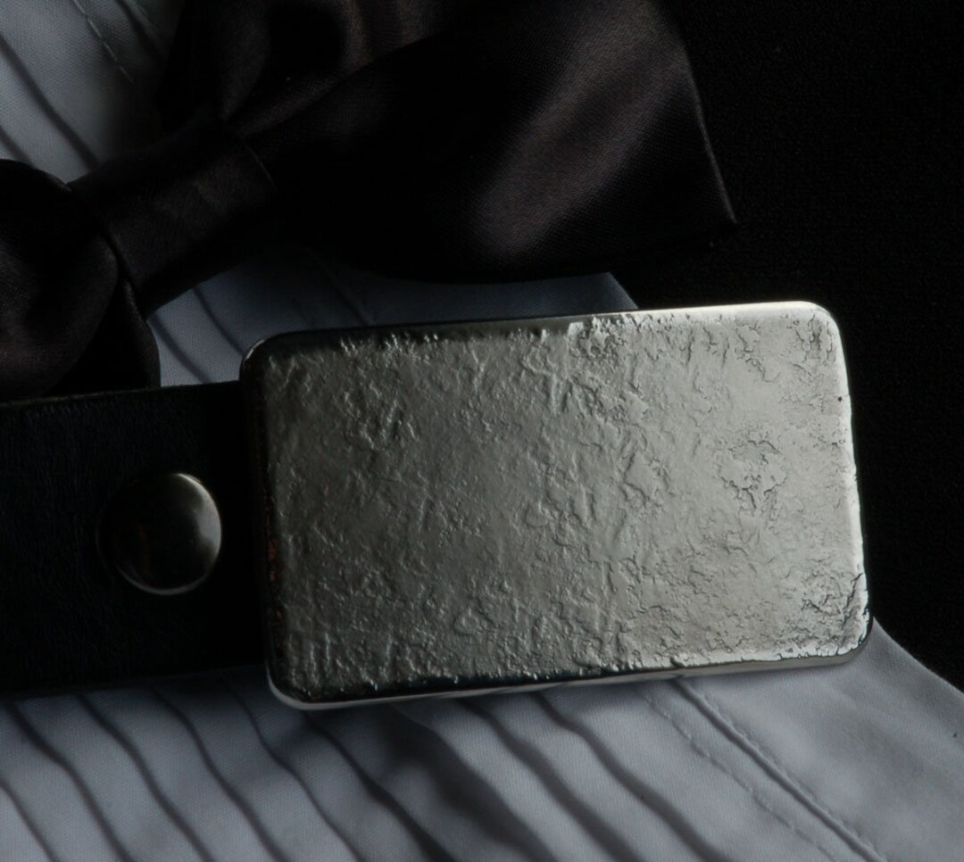 Belt Buckle for 2 Belt Hand Forged Stainless Steel Buckle Anvil ...