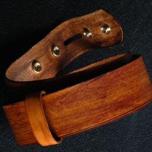 Custom Belt Hand Dyed Wood Grain Belt W/ Snaps Jean Belt - Etsy Canada