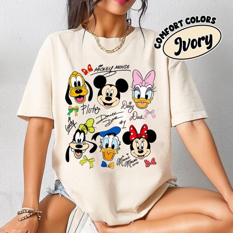 Mickey Signature - Etsy