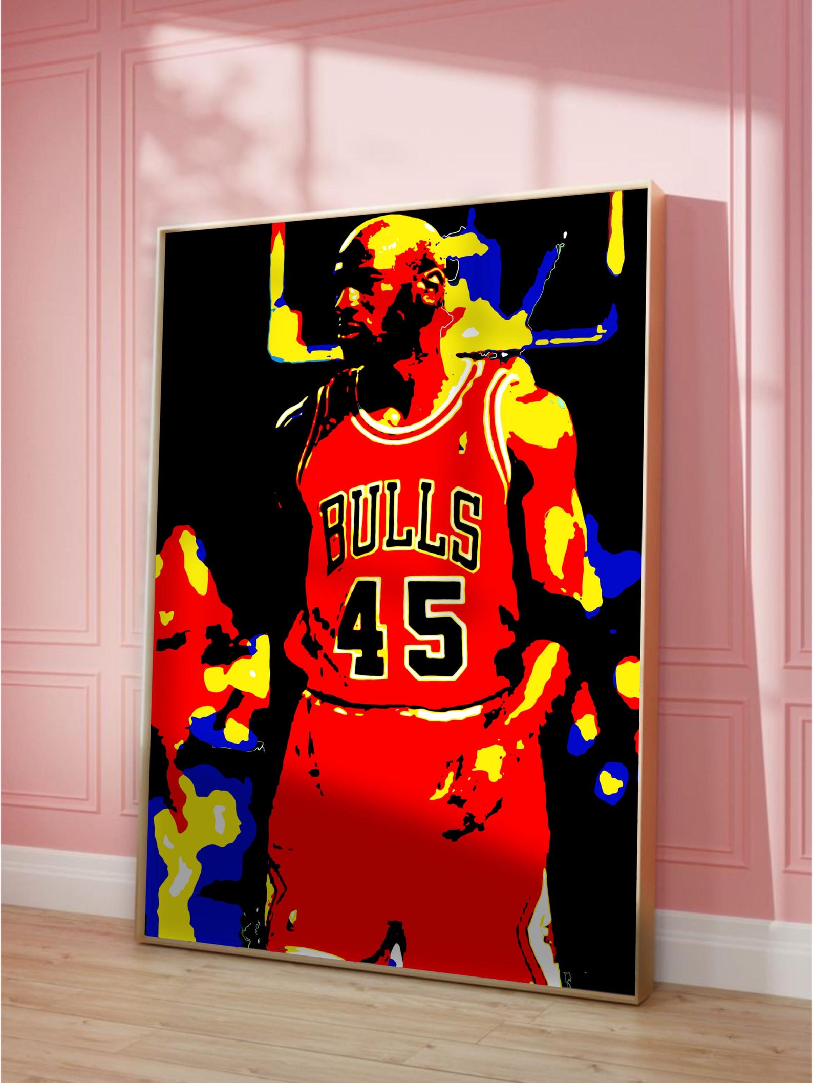 Jordan Poster, Colourful Poster, Printable Wall Arts, Abstract Picture ...
