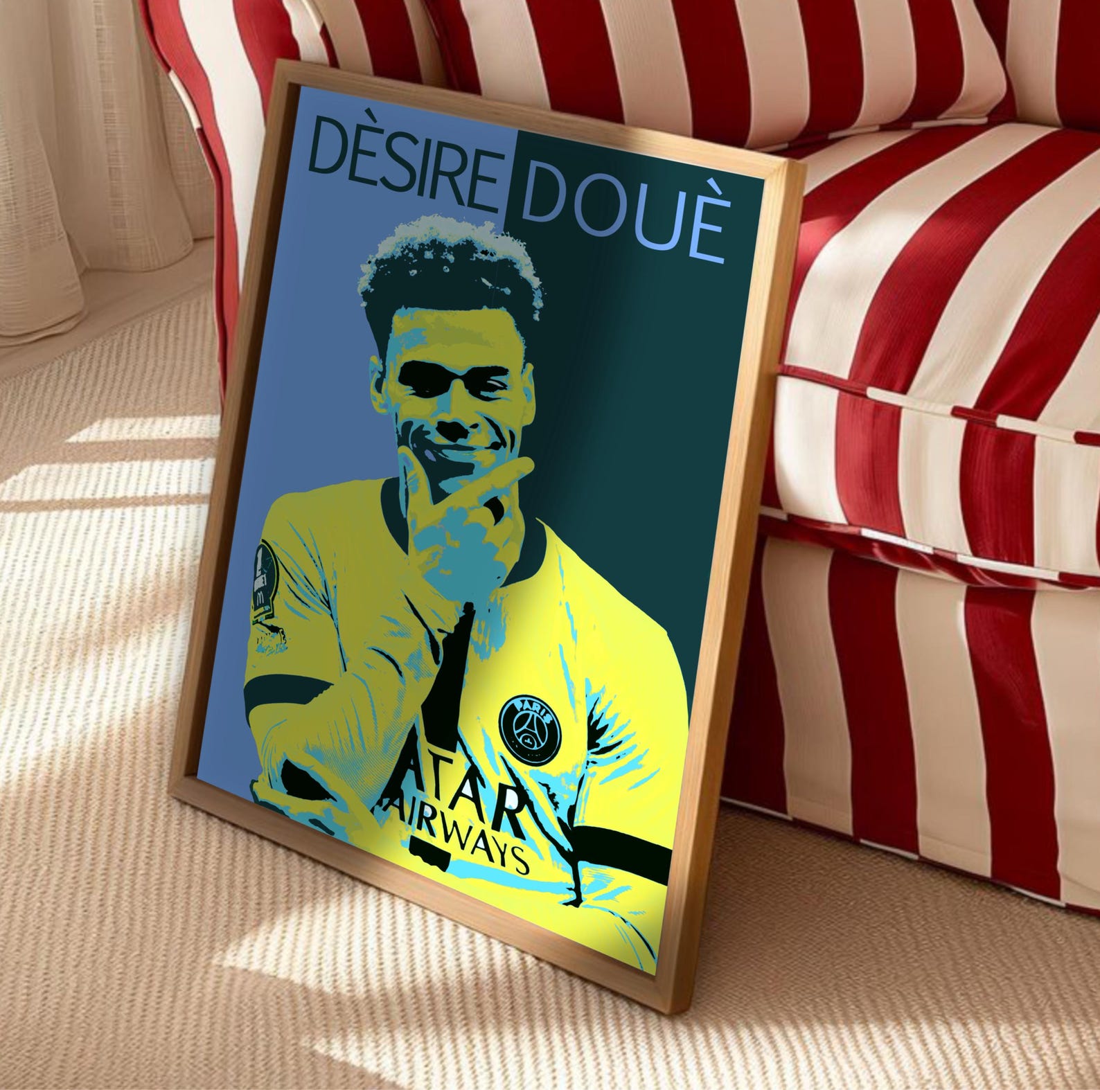 Dèsire DOUÈ, Colourful Poster, Printable Wall Arts, Abstract Picture ...