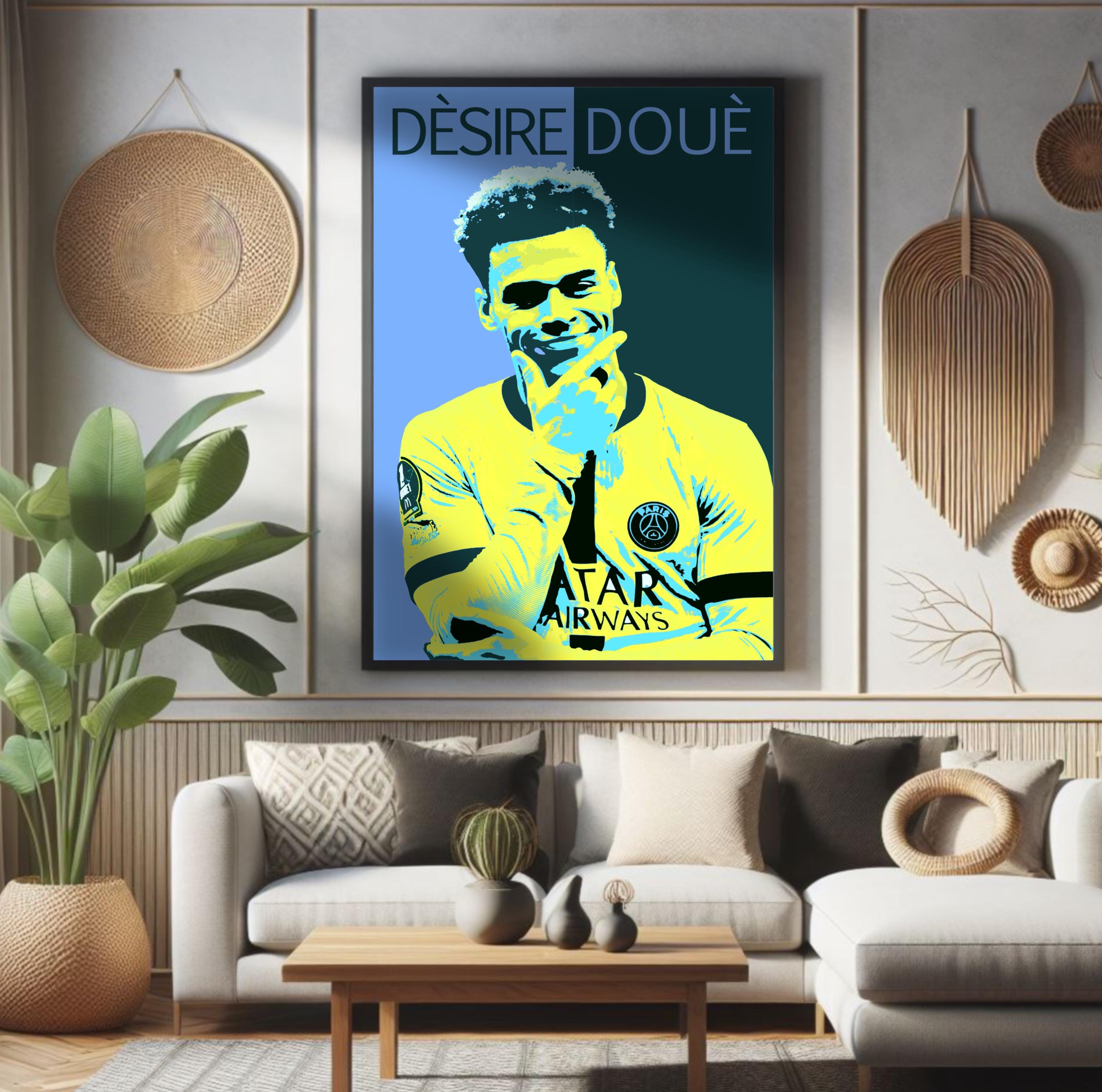 Dèsire DOUÈ, Colourful Poster, Printable Wall Arts, Abstract Picture ...
