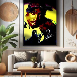 2pac Poster,retro Poster,printable Wall Arts,abstract Picture,poster ...