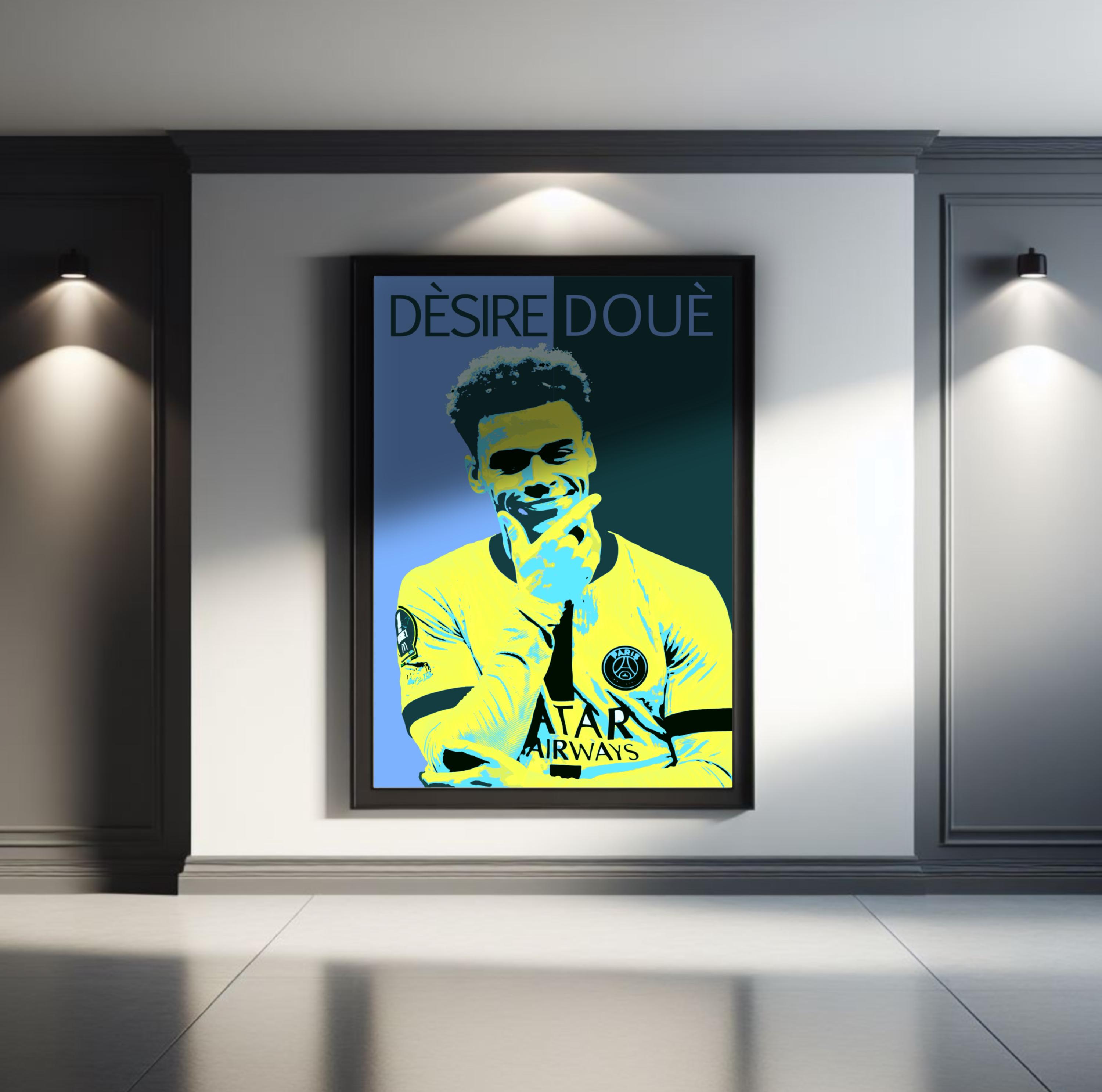 Dèsire DOUÈ, Colourful Poster, Printable Wall Arts, Abstract Picture ...