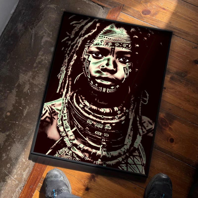 Tribal Poster - Etsy